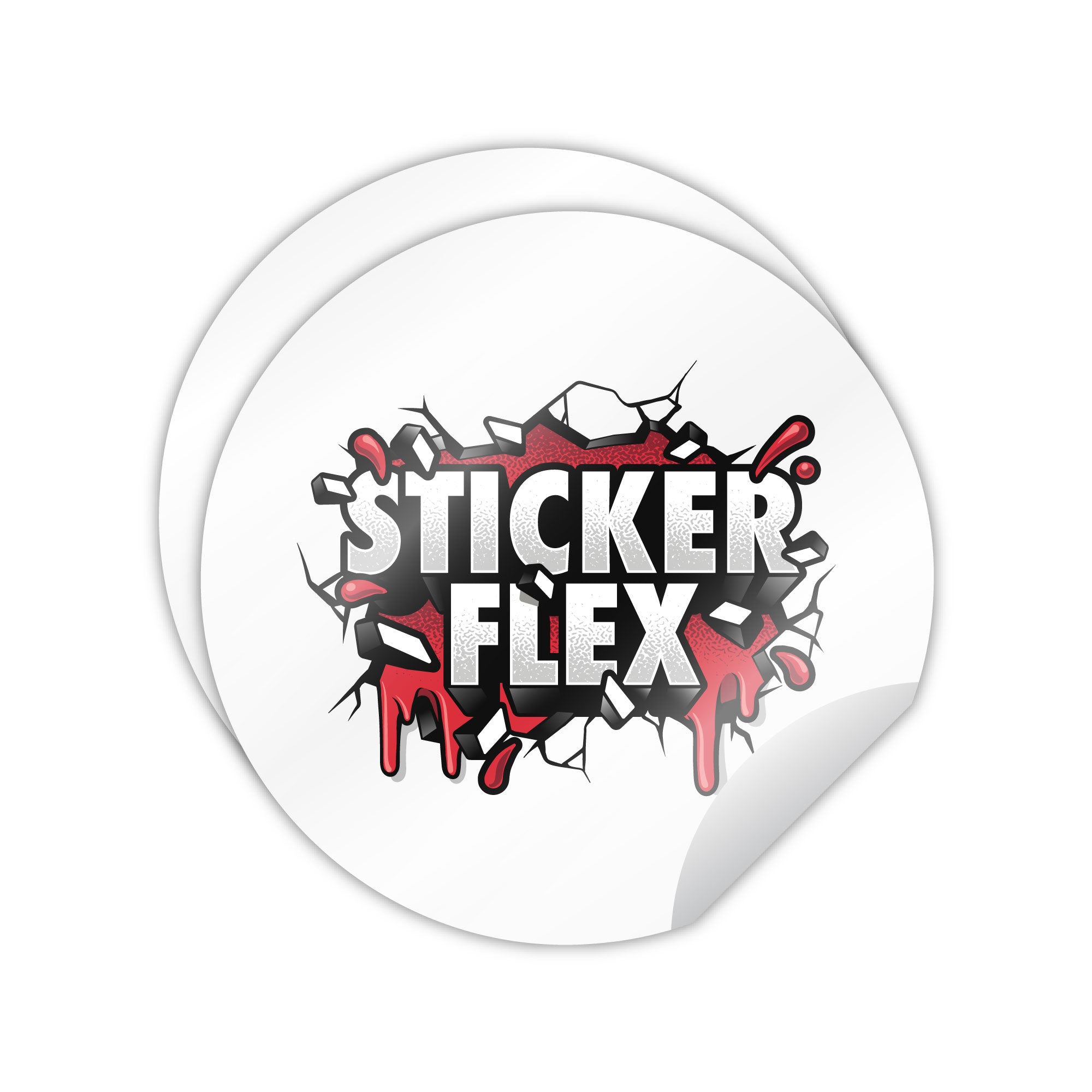 Custom Die Cut Circle Stickers – StickerFlex
