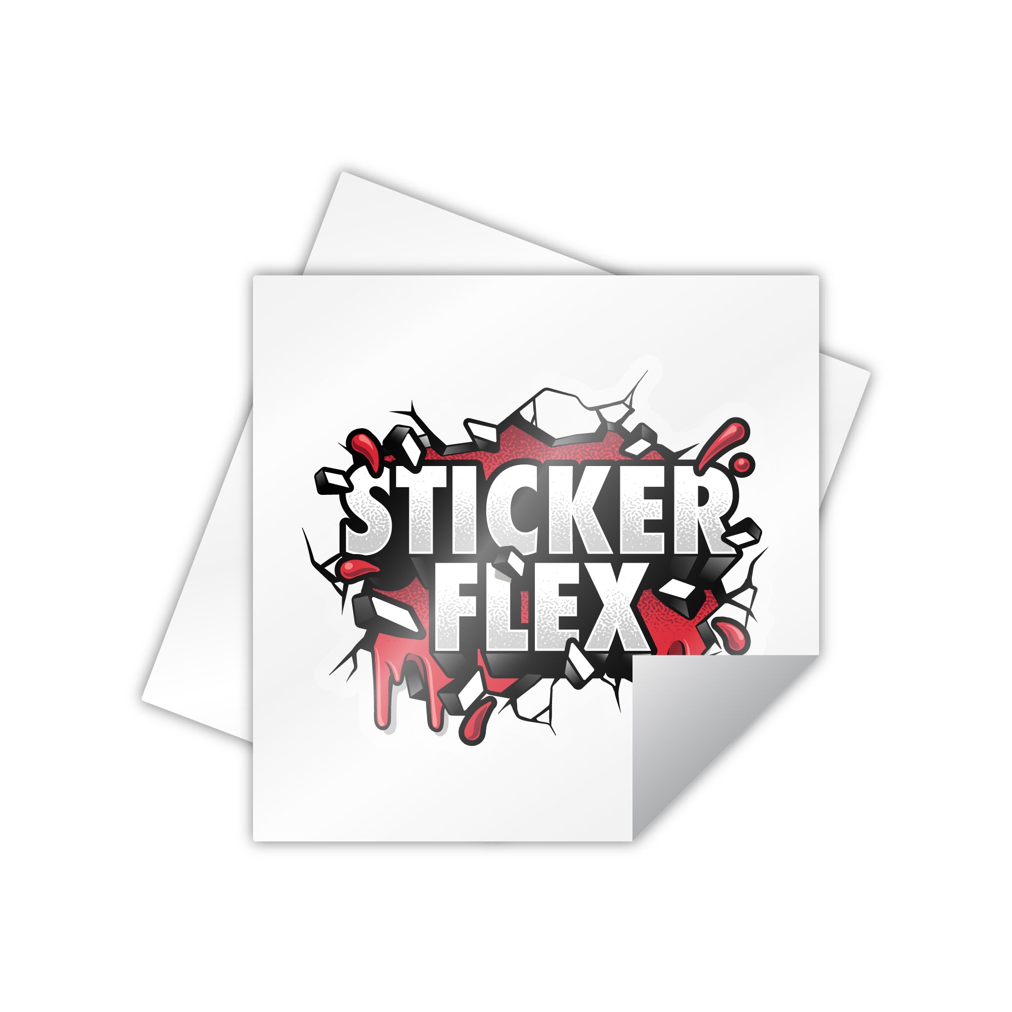 Custom Die Cut Square Stickers – StickerFlex